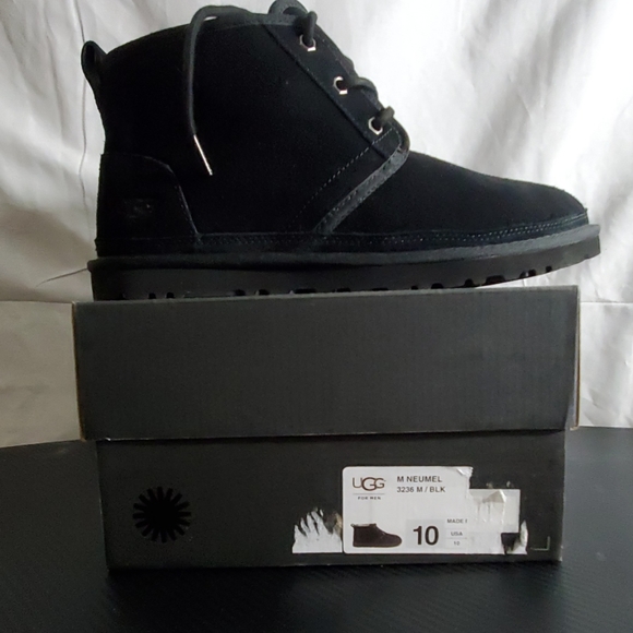 UGG | Shoes | Ugg New With Box Black Neumel Boots | Poshmark